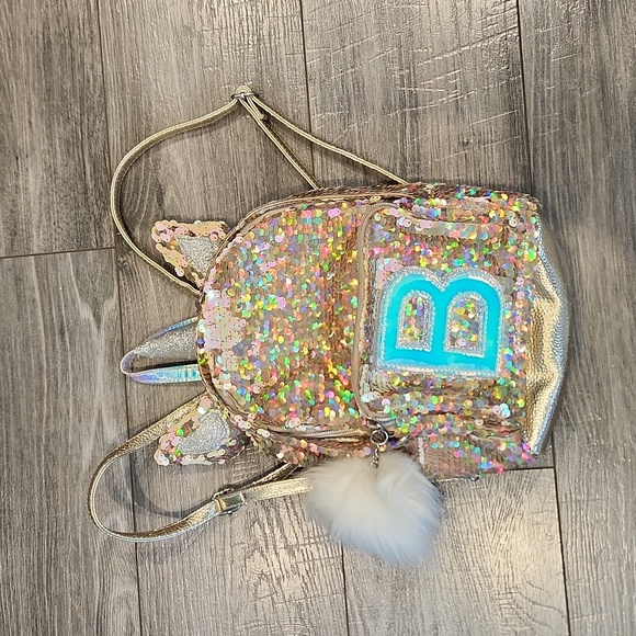 Justice | Accessories | Justice Girls B Unicorn Cute Backpack Wsequins ...